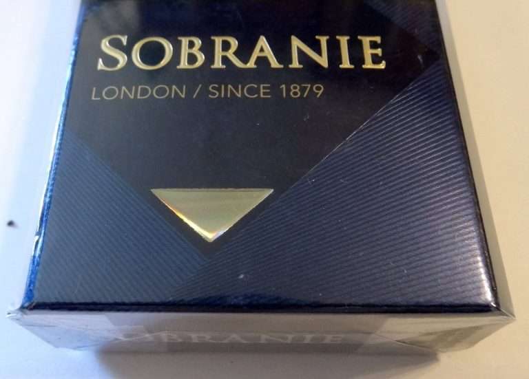 Tasting of Sobranie cigarettes. - Cigsspot